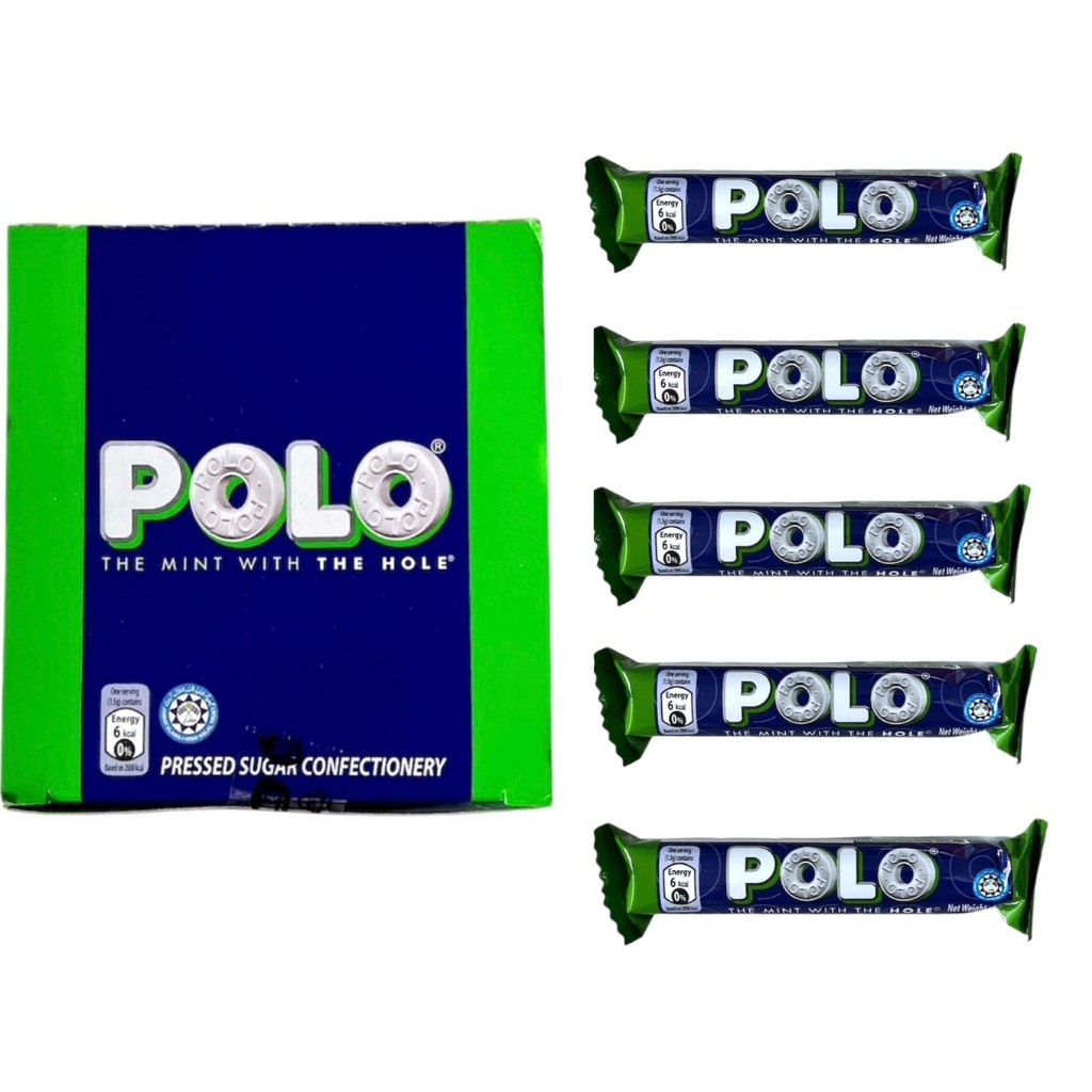 Polo Mint Candy Cane 3 Rows 1 Row Has About 16 Tablets. | Shopee ...