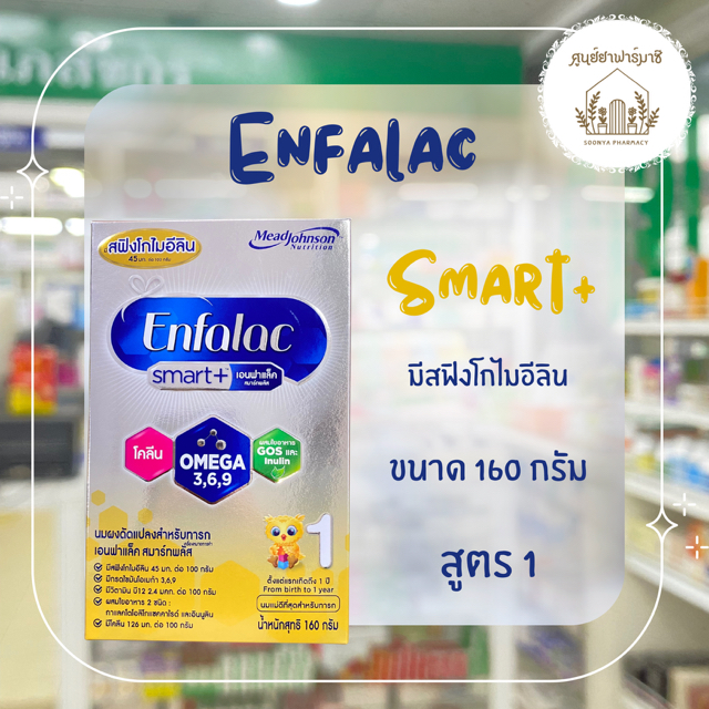 ENFALAC SMART+ SMART Plus Formula 1 Newborn Milk Powder 160g. | Shopee ...