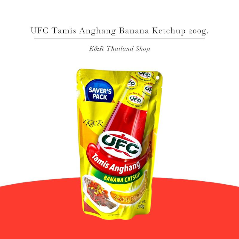 UFC TAMIS Achang BANANA KETCHUP 200g. | Shopee Philippines