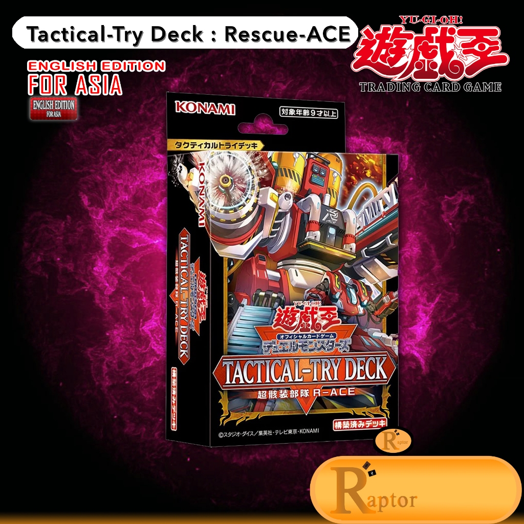 Tactical-Try Deck: Rescue-ACE [TT02] [Asian English] (Yu-Gi-Oh!: Genuine English Yukio Deck ...