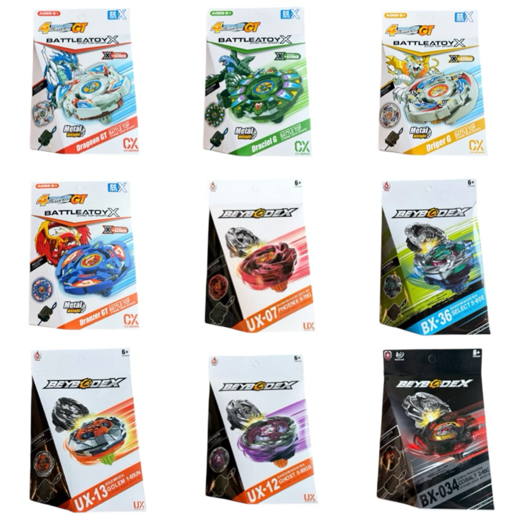 BeyBlade Has A Shot And Pull String. Beysuper X Model Is Full Metal ...
