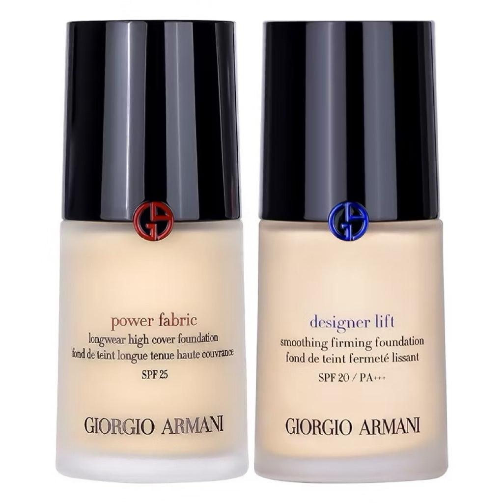 Giorgio Armani Power Fabric + Longwear Weightless Matte Foundation ...
