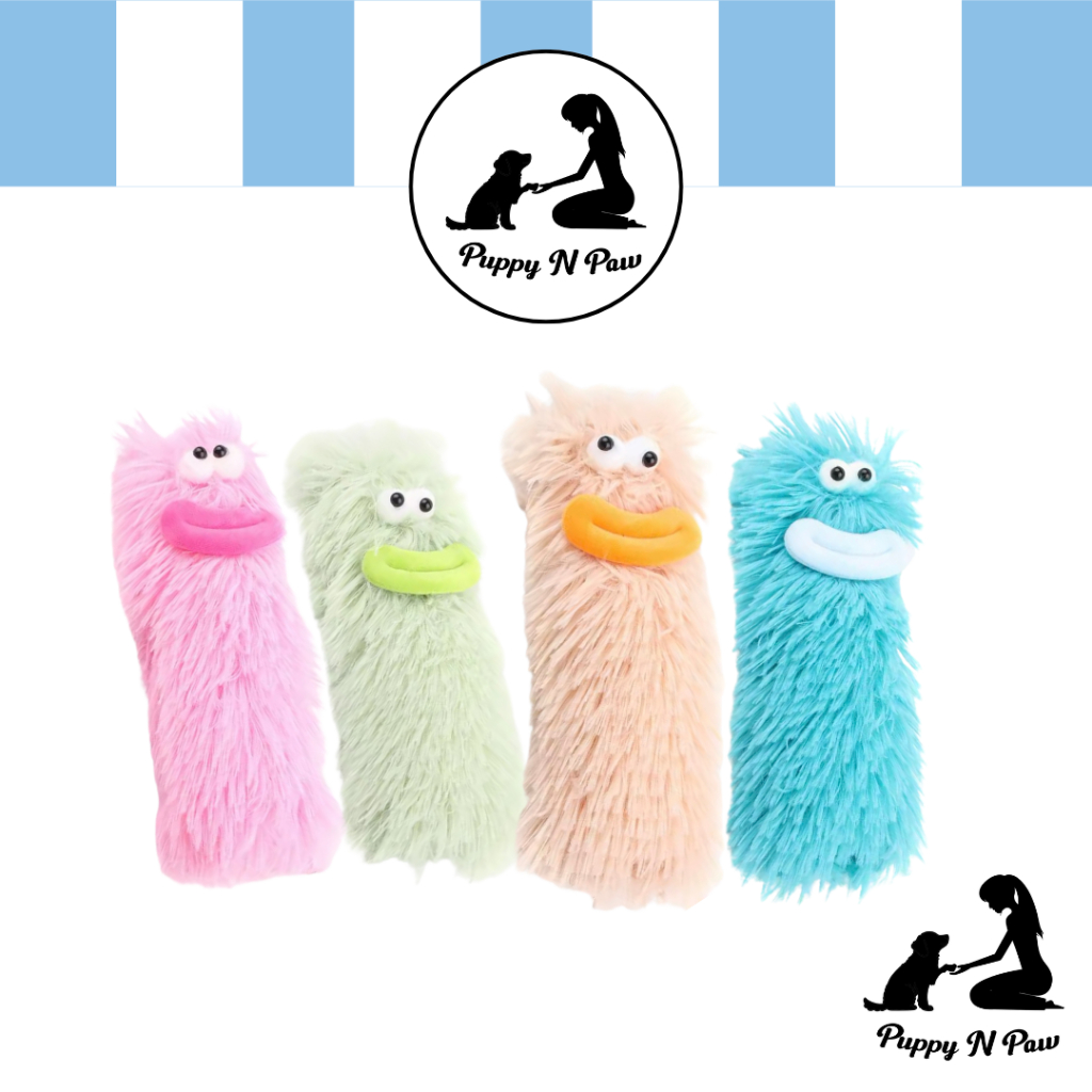 Puppy N Paw Furry Friends Plush Toy Pastel Color Skill Training Toys ...