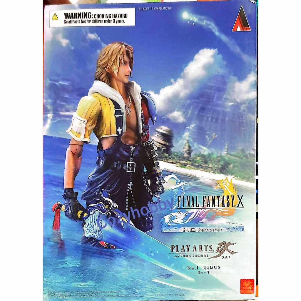 Tidus-Play Arts Kai (Square Enix) 1st Hand Final Fantasy X | Shopee ...