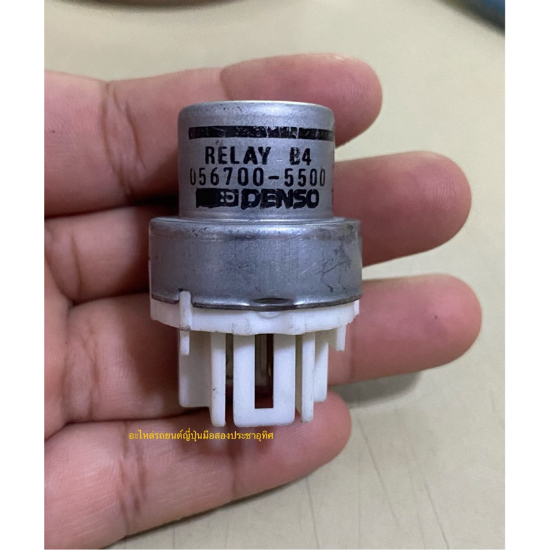 DENSO B4 Relay 056700-5500 12V 15A 4 Legs With Plug Second Hand ...