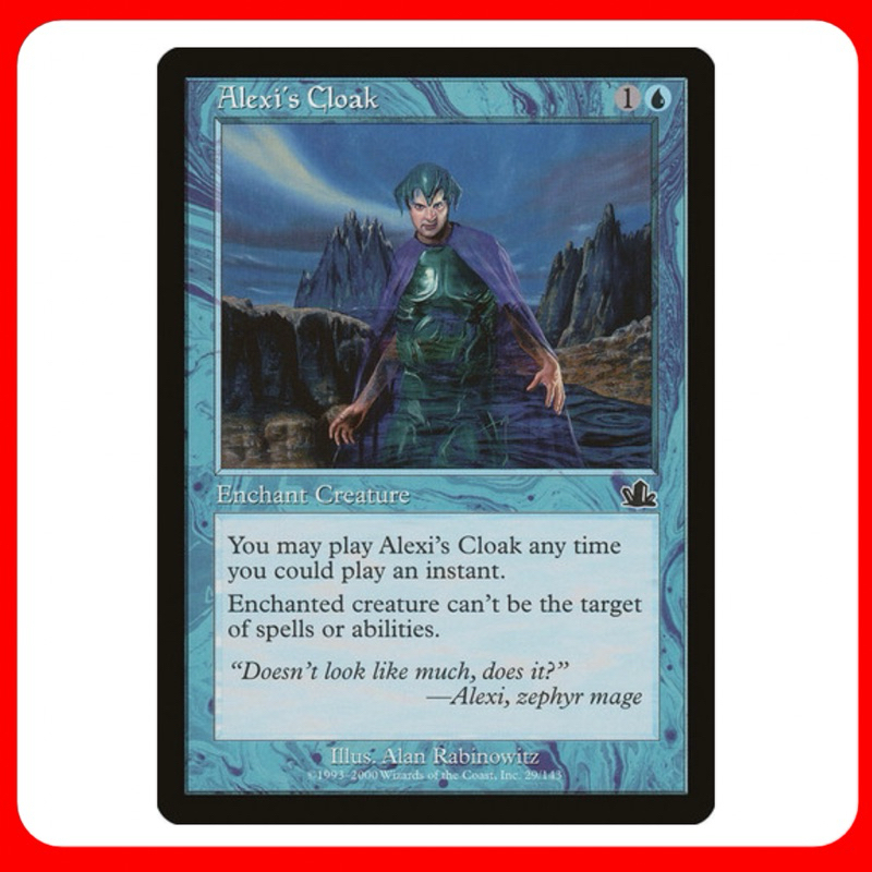 [MTG] Alexi's Cloak [PR] [BLUE] [COMMON] [NORMAL] [ENG] (Magic Card ...