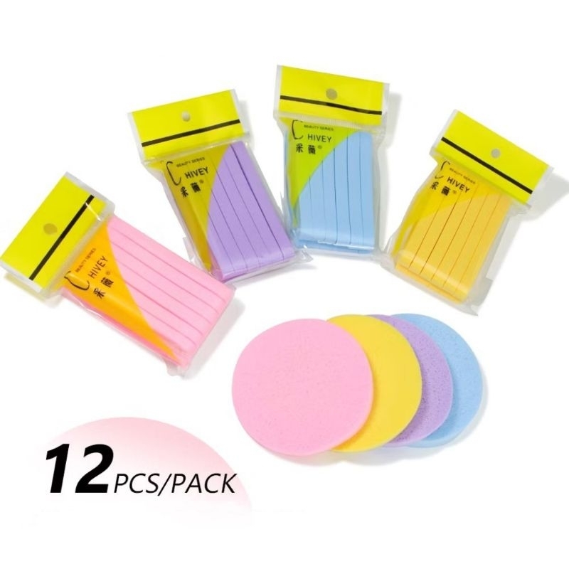 Sponge For Facial Cleansing Use Spas Wipe Away Before Eyelash ...