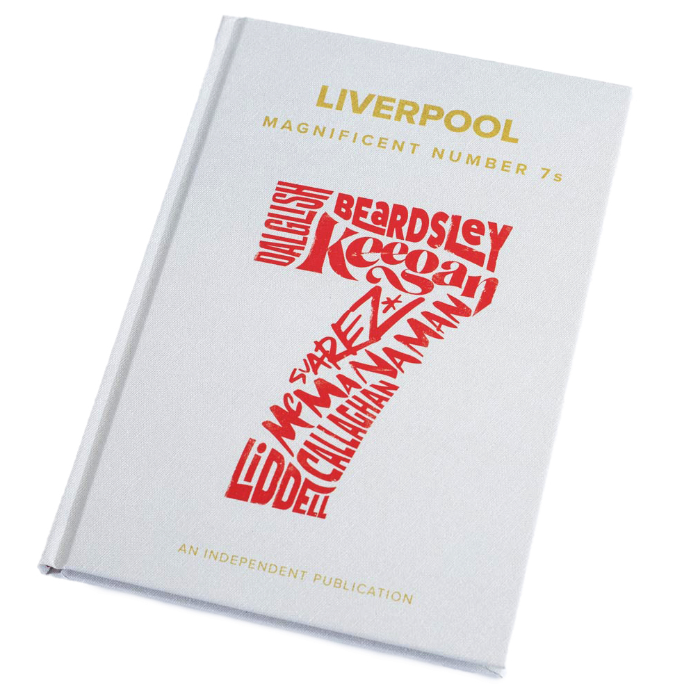 Liverpool FC Combination Legend Number 7 Book Hard Cover | Shopee ...