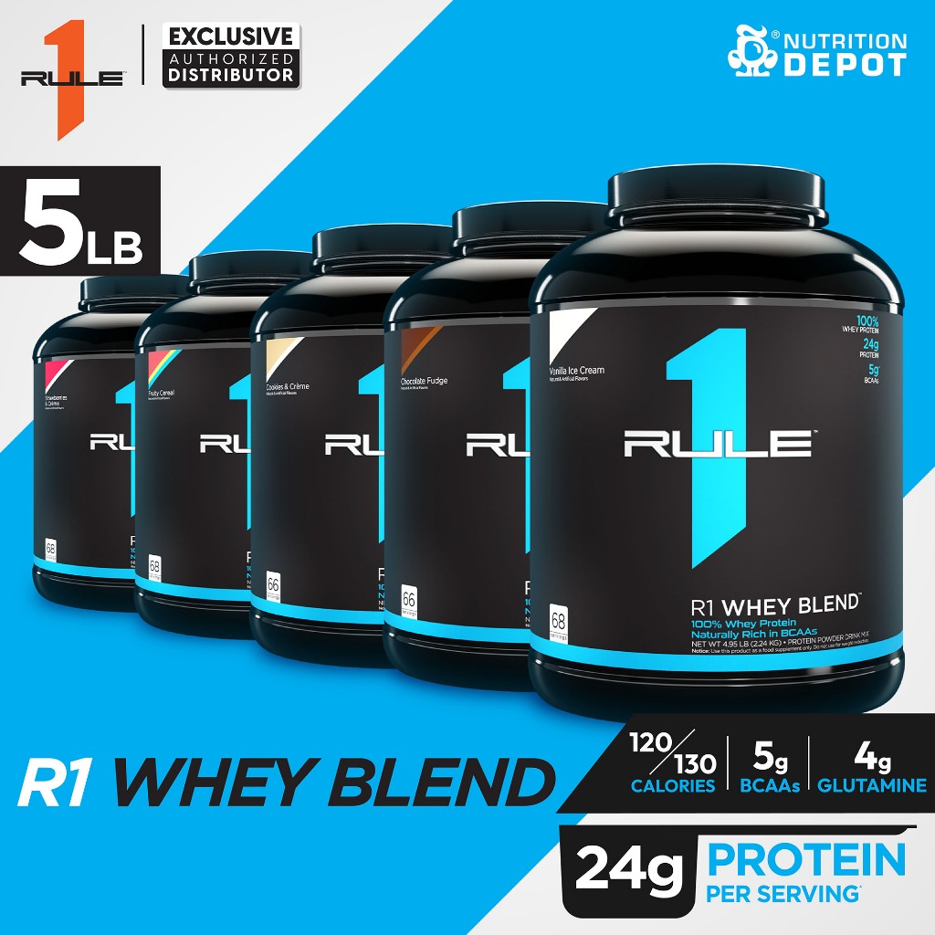 Rule1 Whey Blend 5lb-Protein To Strengthen Muscles | Shopee Philippines