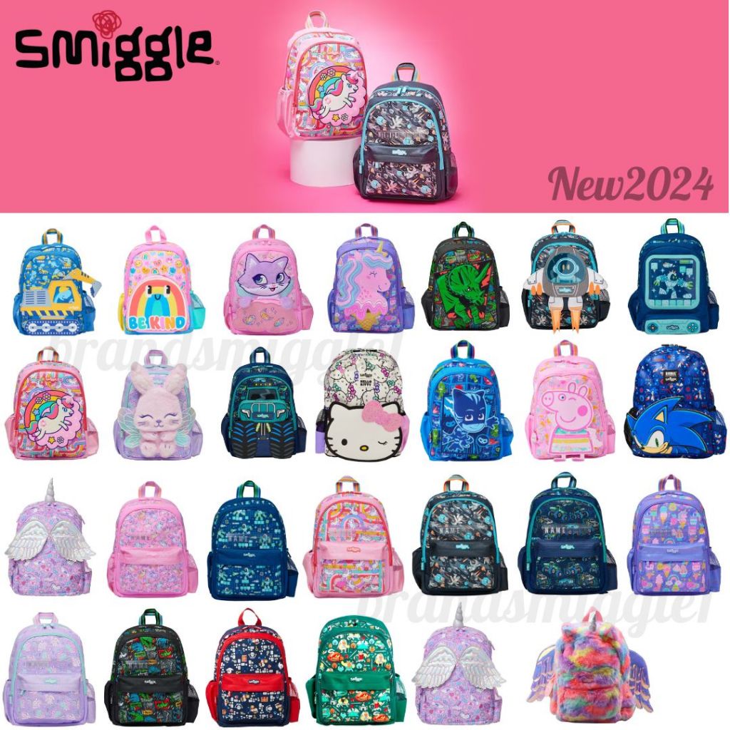 New Smiggle 14 Inch Junior Character Backpack | Shopee Philippines