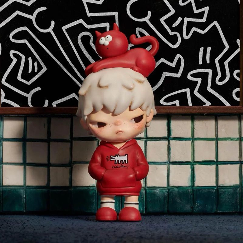 Red Cat Hirono x Keith Haring Figure | Shopee Philippines