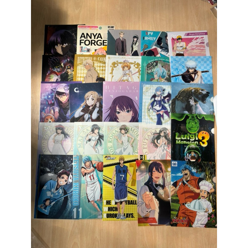 (With Defects) Anime File Japanese Copyright Work Including Famous ...