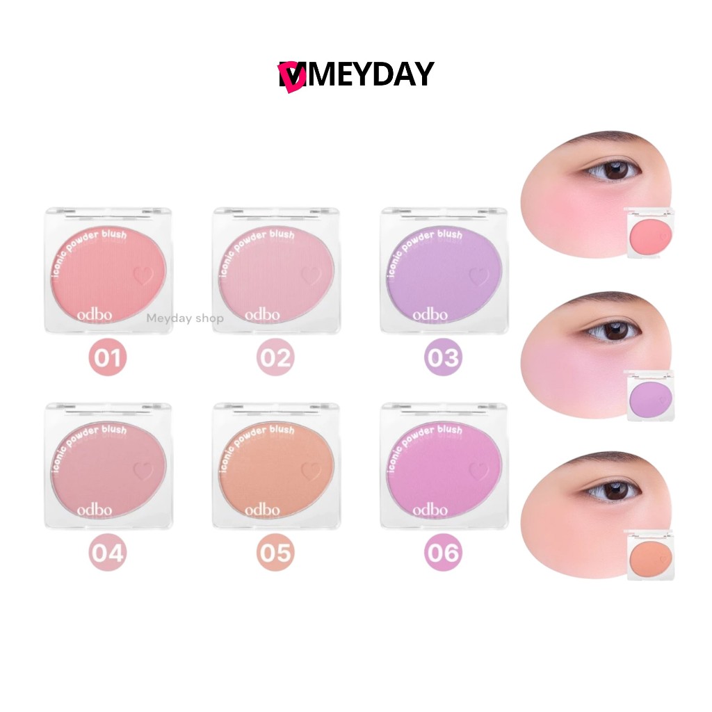 (OD1325) odbo Ionic Powder Blush Iconic Biush 4.2g | Shopee Philippines