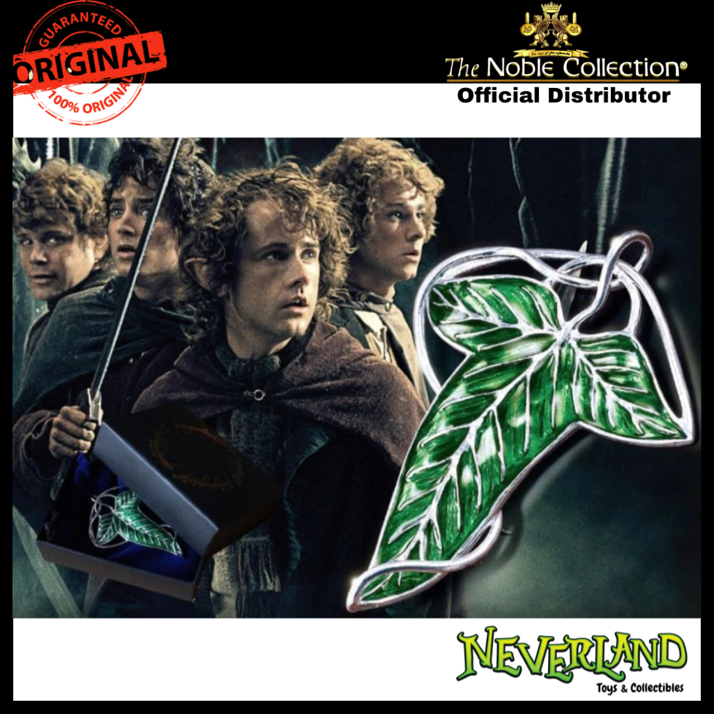 Lord of the Rings Elven Leaf Brooch by Noble Collection | Shopee ...