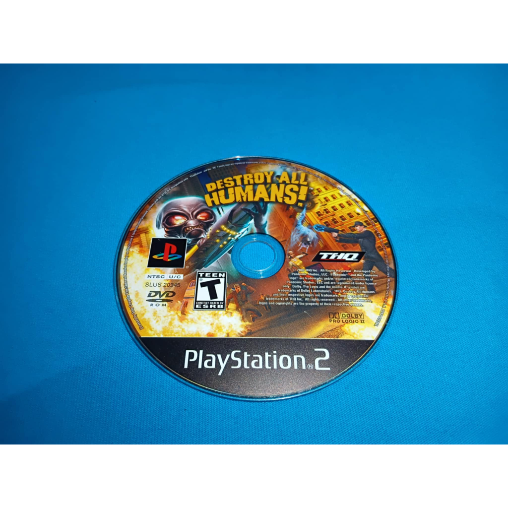 Destroy All Humans! PS2 USA (Disc Only) | Shopee Philippines