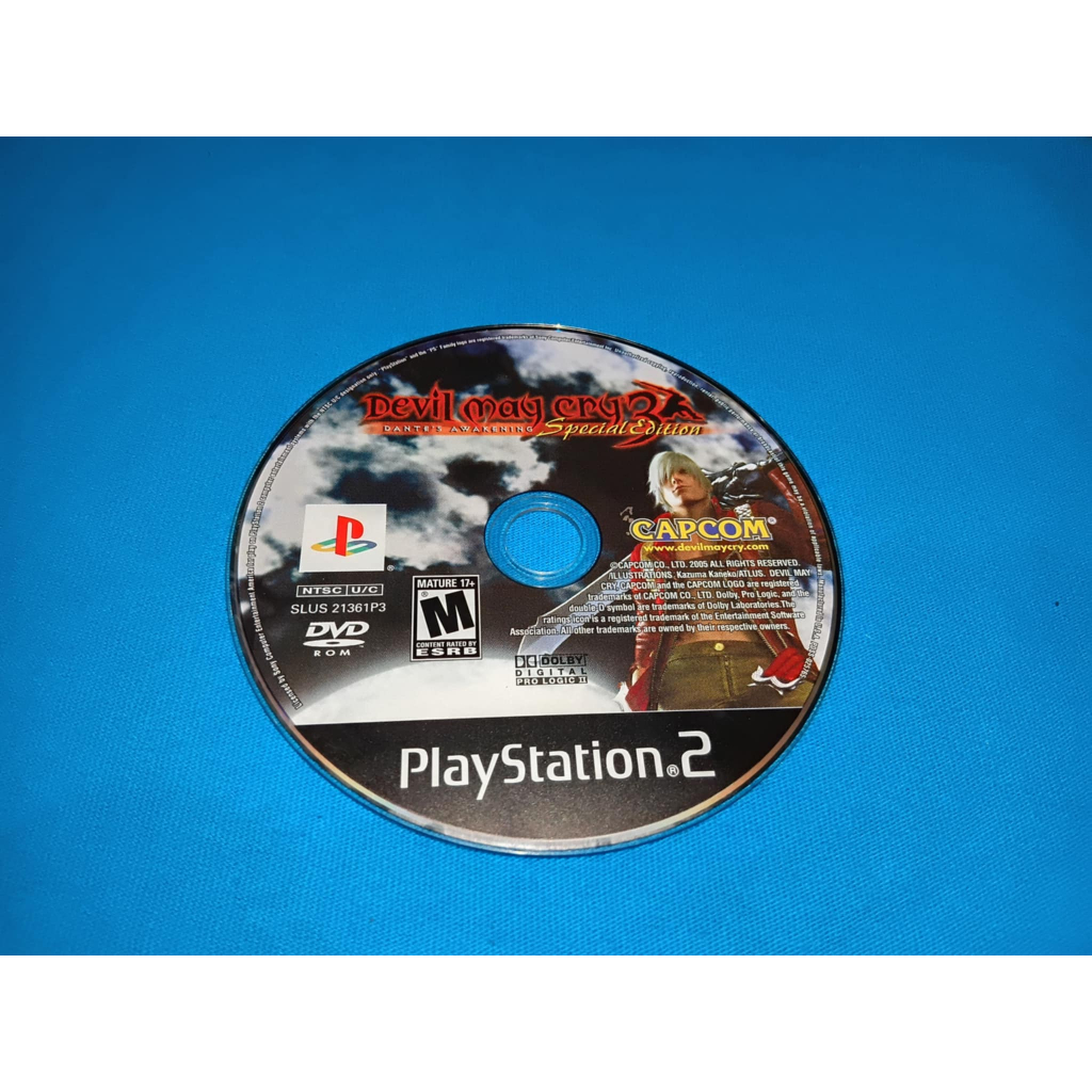 Devil May Cry 3 [Special Edition] PS2 USA (Disc Only) | Shopee Philippines