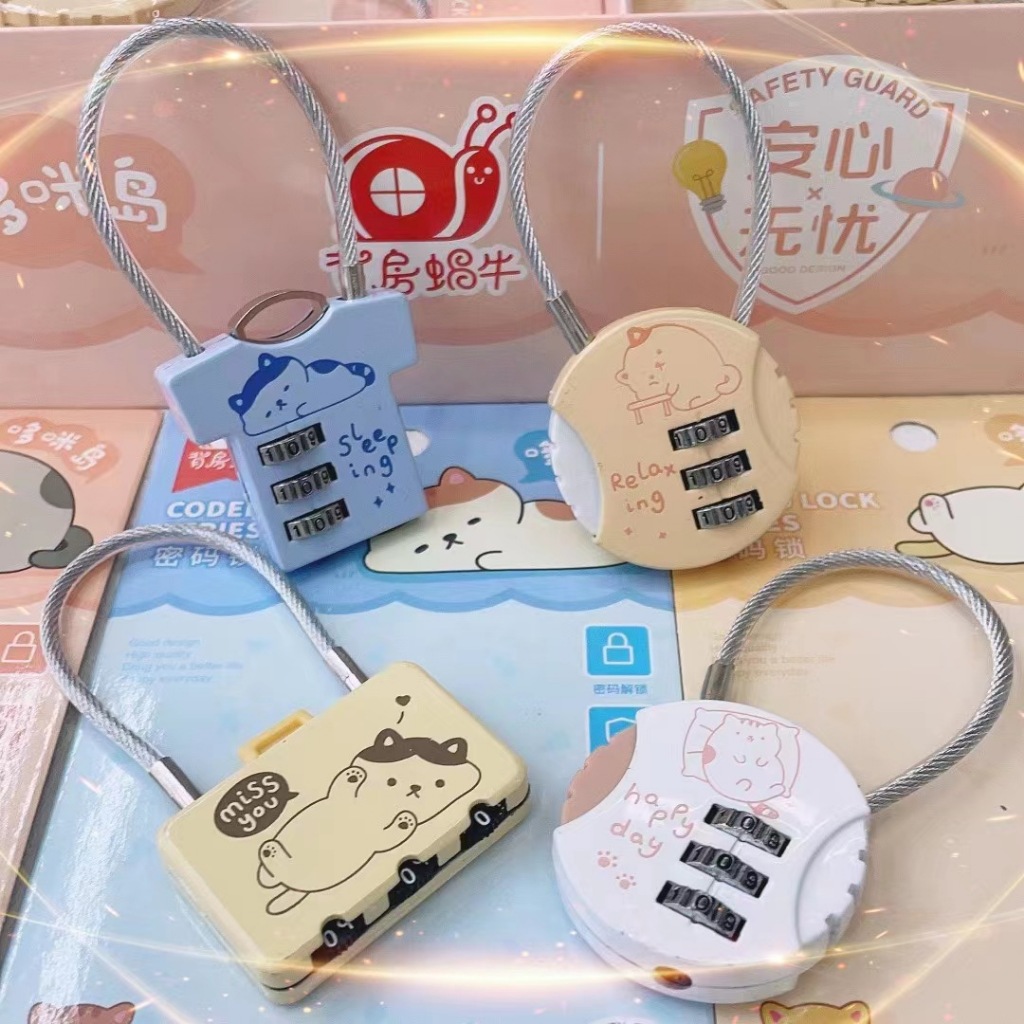 Key Lock Bag Can Put The Code In The Shape Of A Cute Cat Minimalist ...