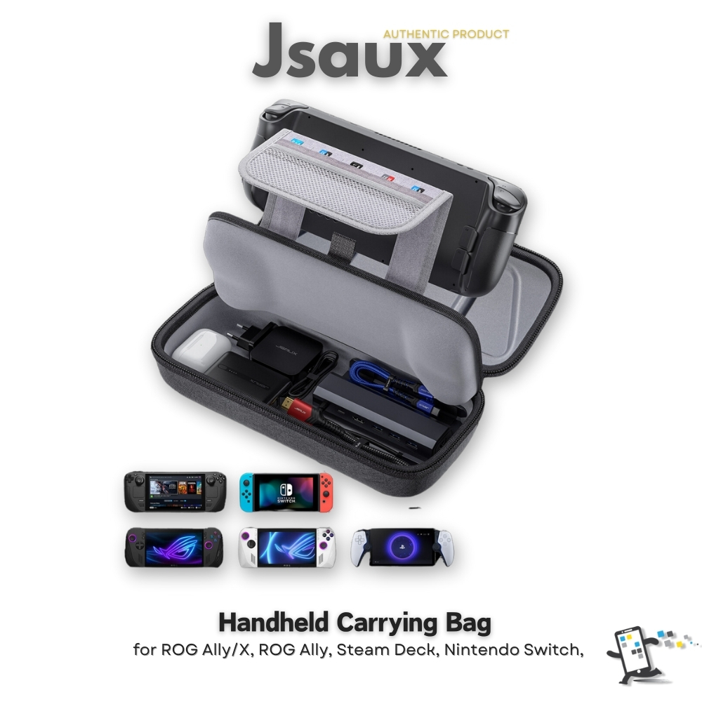 Jsaux Carrying Case Bag For Rog Ally X Nintendo Switch Oled Steam Deck ...