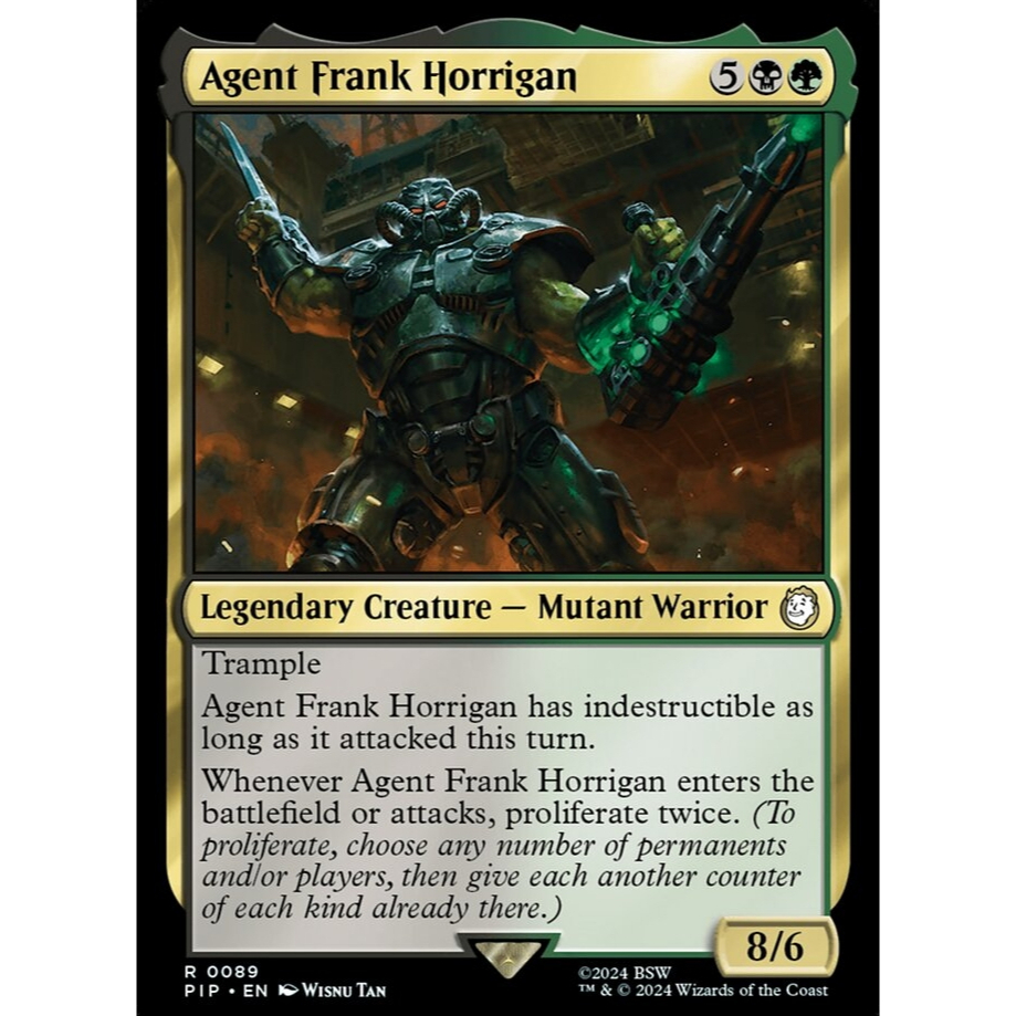 Agent Frank H PIP Fallout Card Magic the Gathering [MTG] | Shopee ...
