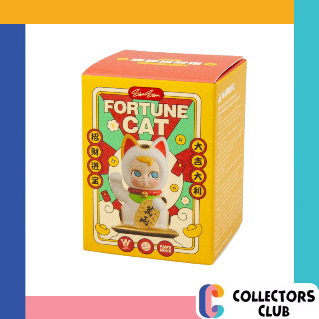 SAMSAM [Kwakened Sam-Sam] FORTUNE CAT BLIND BOX DECORATION 1.0 | Shopee Philippines