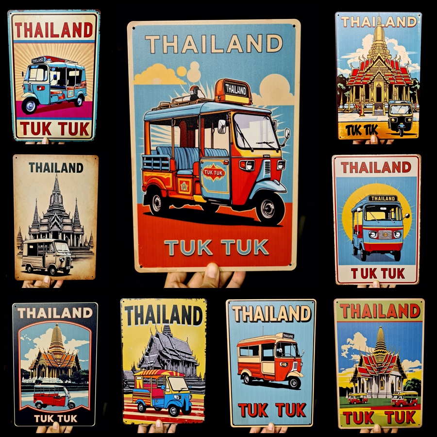 Zinc Sign Tuk Size 20x30 Cm. (VAT Can Bill) Wall Deco | Shopee Philippines