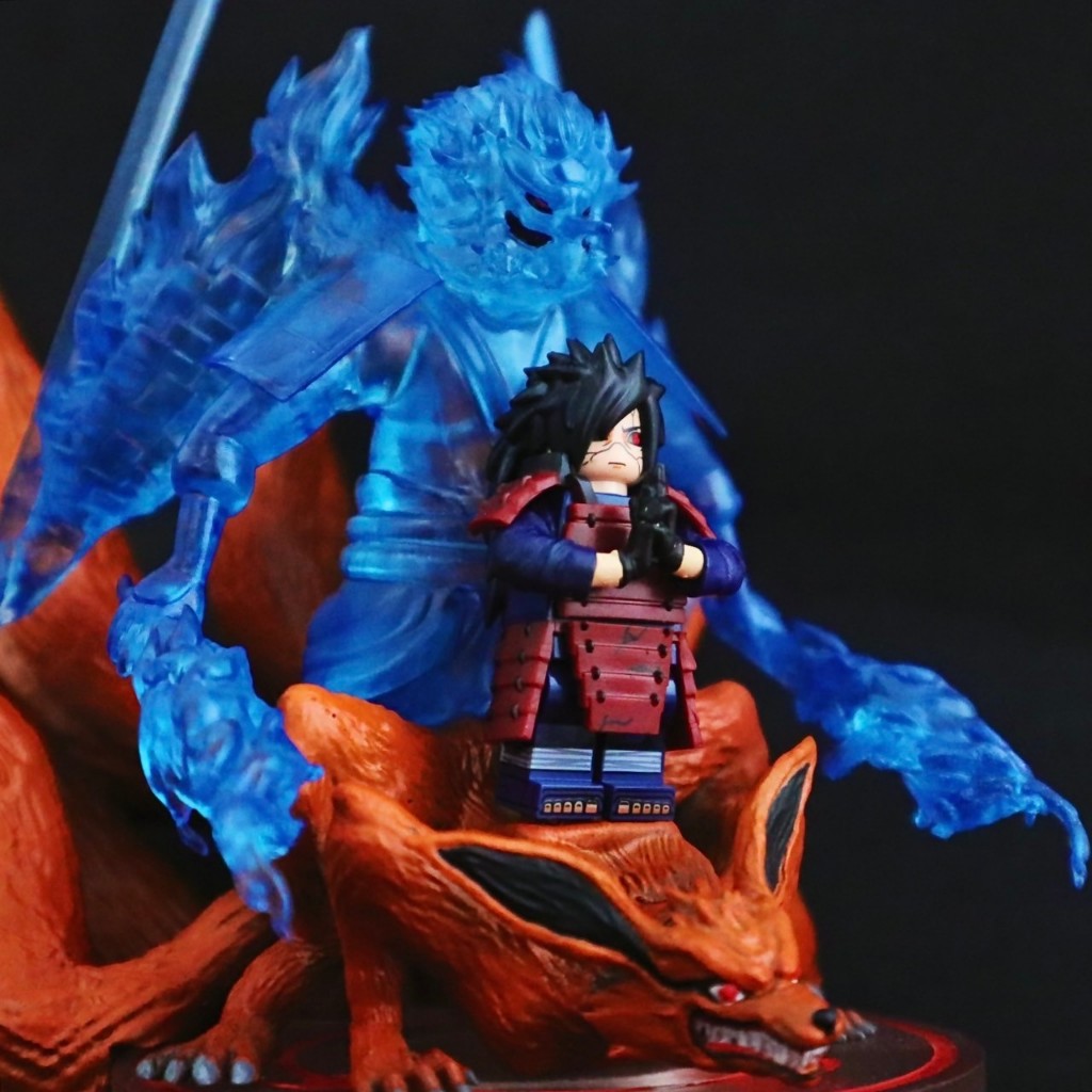 Lego Naruto Tsusanoo Base Kurama Nine Tailed Madara Uchiha Susanoo ...