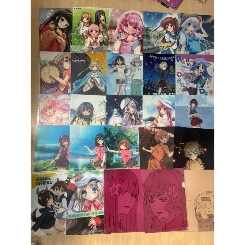 Cute Anime Game Girl A4 File Folder From Japan | Shopee Philippines