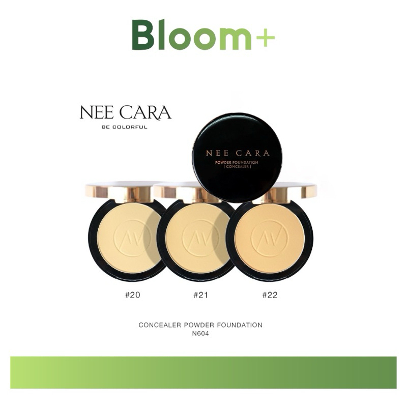 Necara N604 POWDER Puff Foundation NEE CARA CAKE SPF25 +++ | Shopee ...