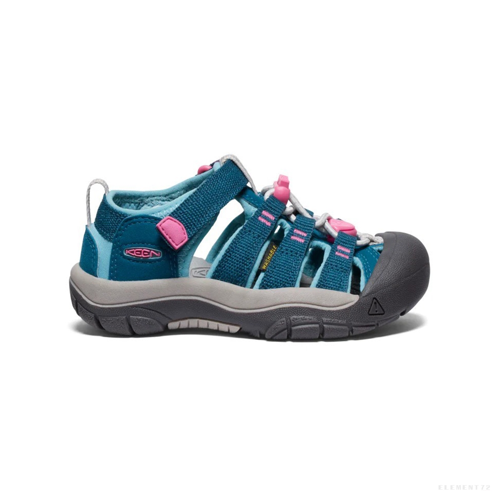 Keen Baby Shoes Kids' NEWPORT H2 (LEGION BLUE/HOT PINK) | Shopee ...