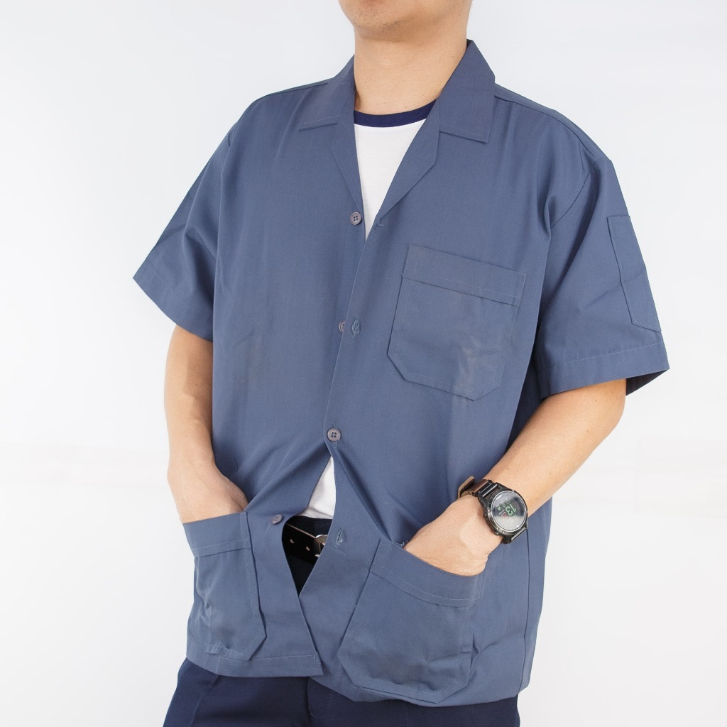 Student Shop Shirt For Career Toray Fabric Embroidered With The Label ...