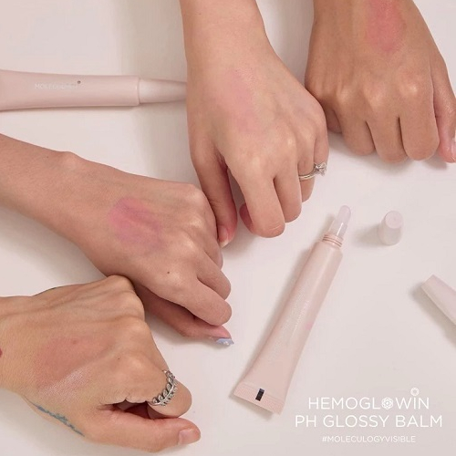 Share For Sale Moleculogy Hemoglowin PH Glossy Balm Lip Changes Color ...