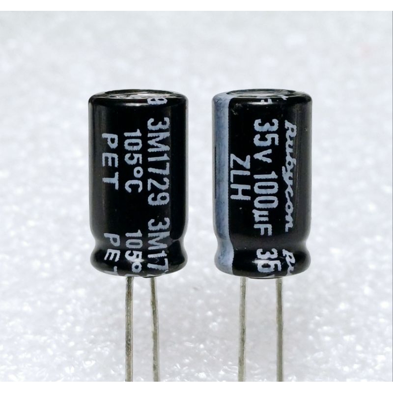 Rubycon ZLH 100uf 35v capacitor | Shopee Philippines