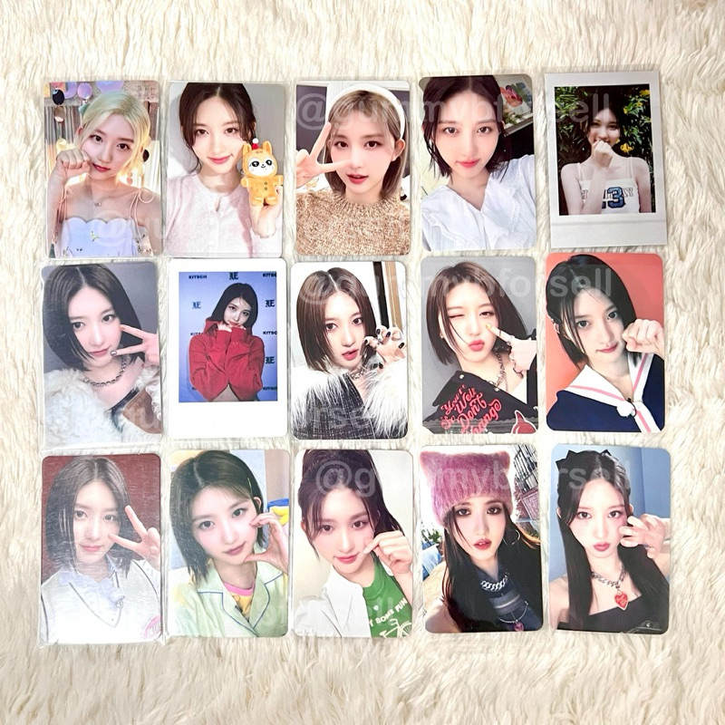 POB IVE Gaeul Card Photocard official | Shopee Philippines