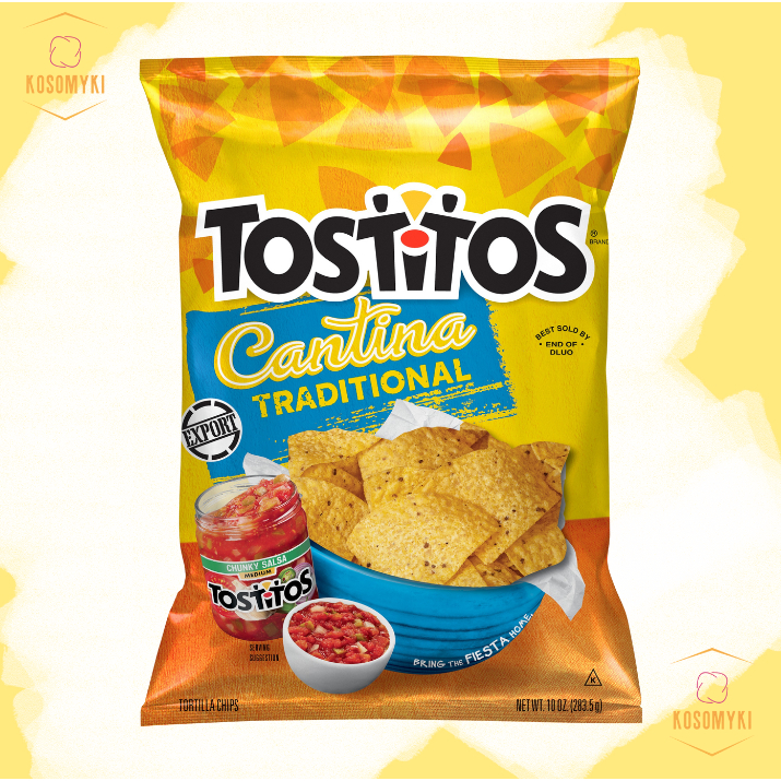 Crispy Corn Chips Tostitos Cantina Traditional Tortilla 283g | Shopee ...