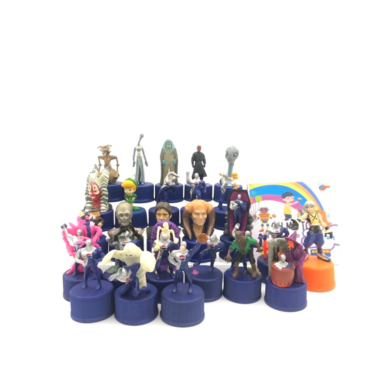 Water Bottle Cap Model Star Wars Gundam Doraemon Rider Ultraman Pepsi ...