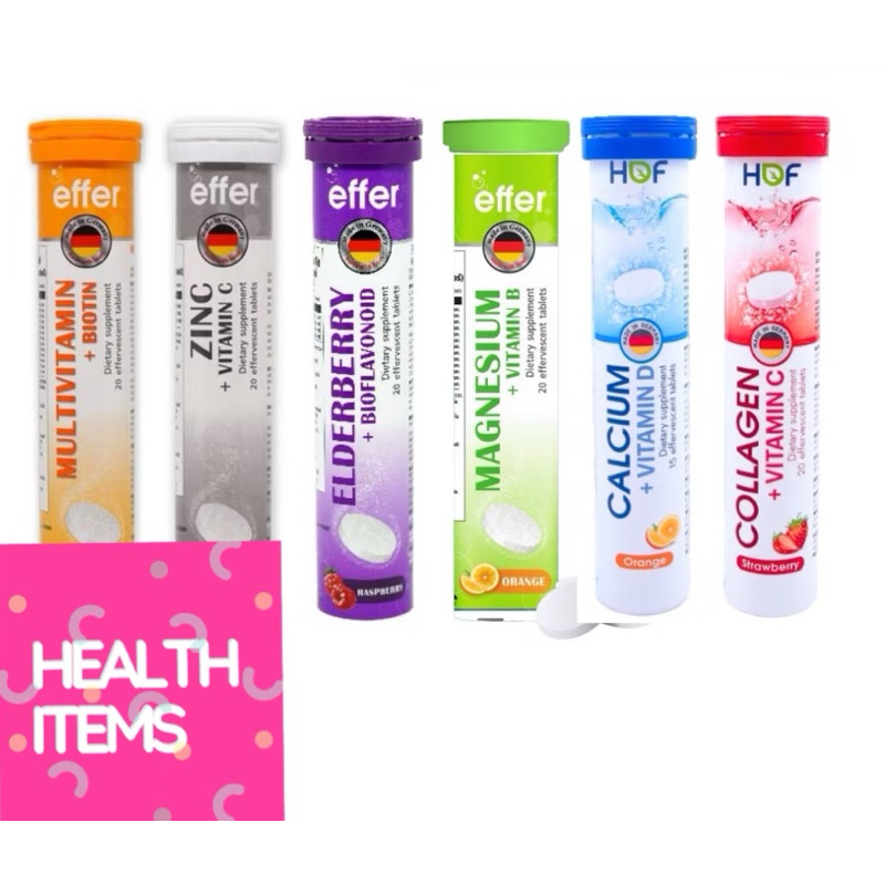 Effer ZINC+VITAMIN C VITAMIN Effervescent Tablets And MULTIVITAMIN ...