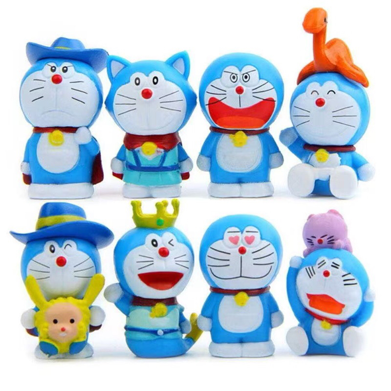 6 Types Of Doraemon Models With Snacks (Set Of 6 Types) MS5932 ...