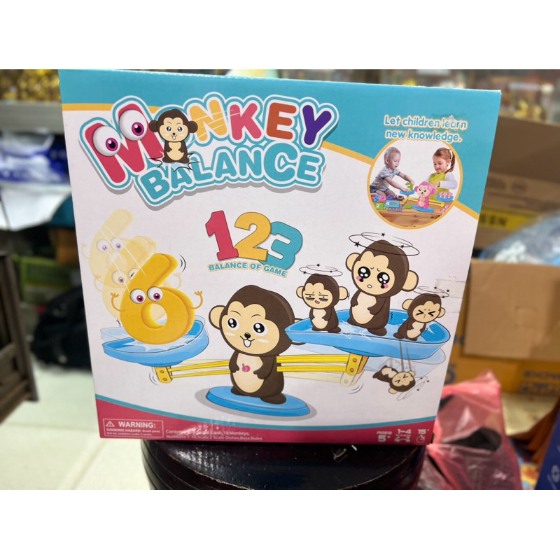 Brain Teasers Toy Scale Teaching Number Counting With Card | Shopee ...