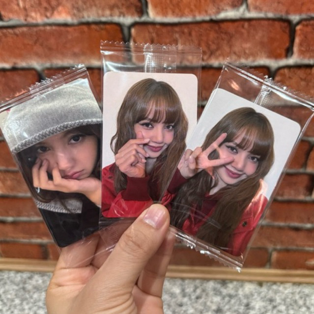 (Lisa) Authentic Lisa Card Alterego shop Has 3 Types. | Shopee Philippines