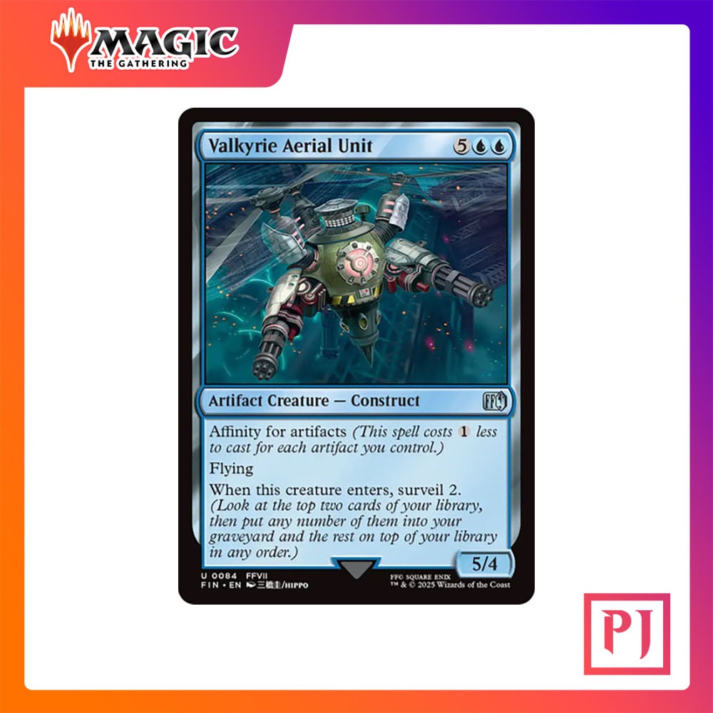 [MTG] Valkyrie Aerial Unit [FIN] [BLUE] [UNCOM] [NORMAL] [ENG] (Magic ...