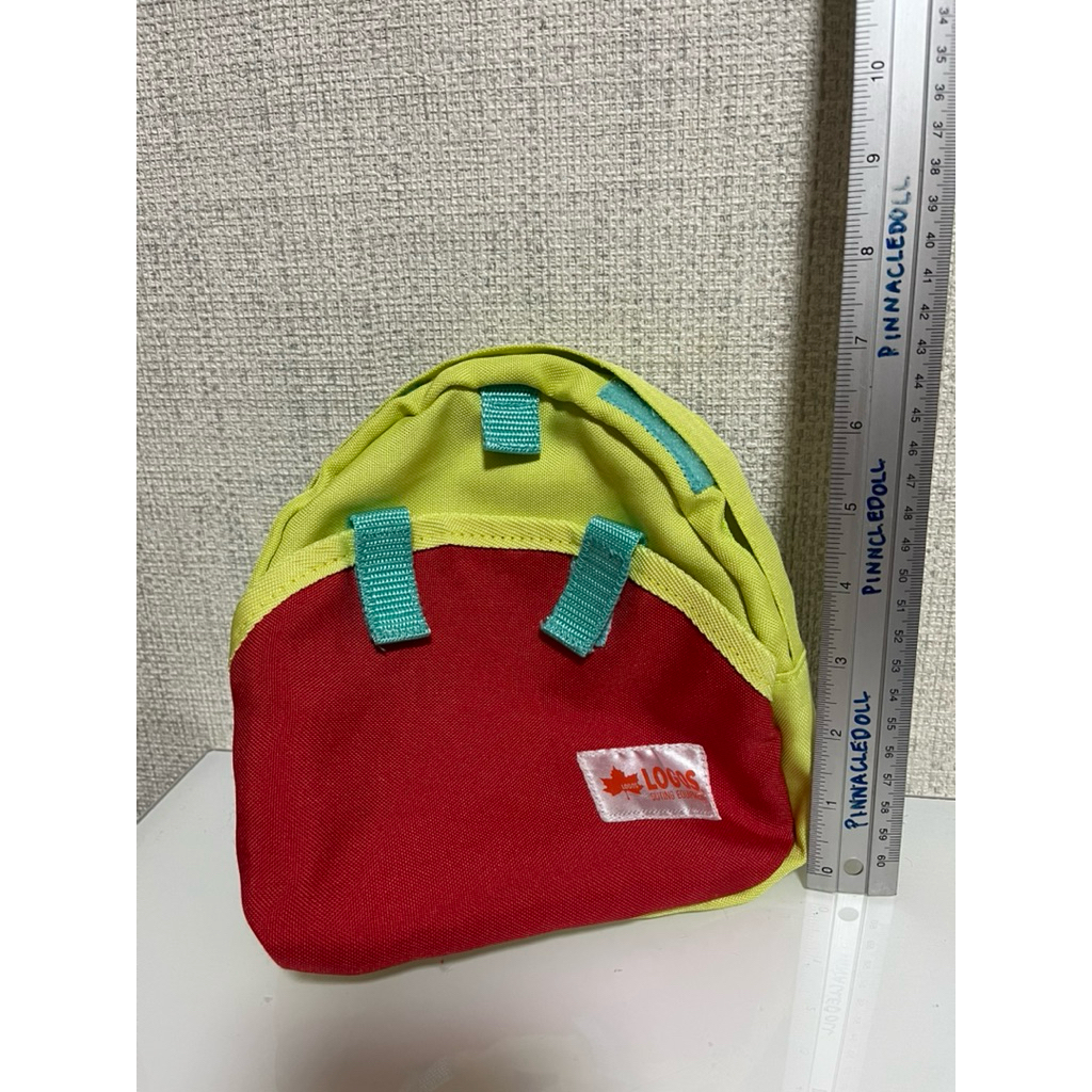 Logos Backpack Red Yellow Green Logo Small Size Condition | Shopee ...