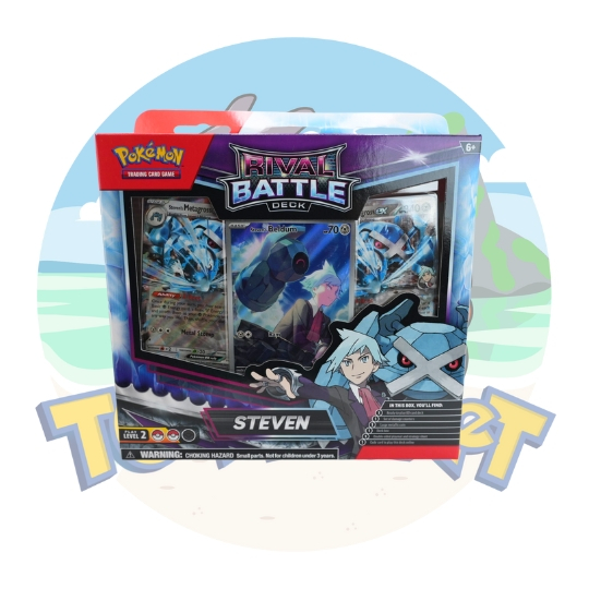 Pokemon Card "Rival Battle Deck Steven" ENG | Shopee Philippines
