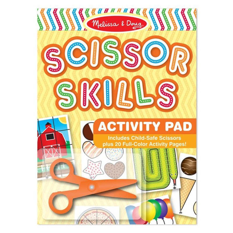 Melissa & Doug Scissors Skills Activity Book For Children Developmental ...