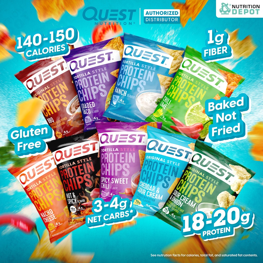 Quest Protein Chips Original Style & Tortilla (1 Pack) | Shopee Philippines