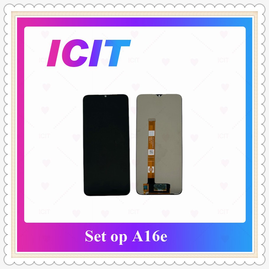 Screen Set op A16e Replacement Parts With Full Mobile Phone LCD Display ...