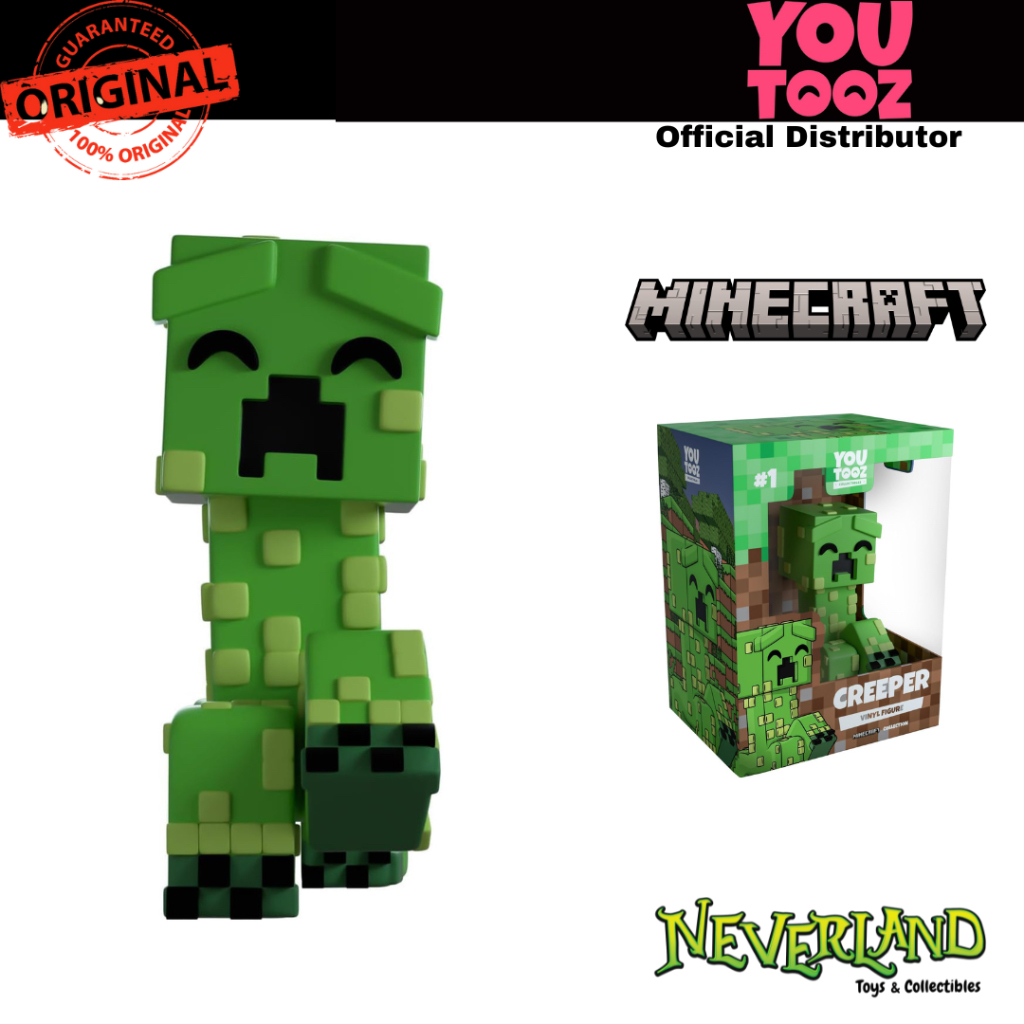 Youtooz Minecraft: Creeper Vinyl Art Figure | Shopee Philippines