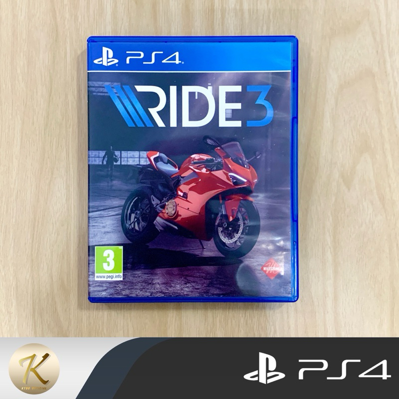 PS4 Game Disc: Ride 3 English (2nd Hand Disc) Ready To Ship. | Shopee Philippines
