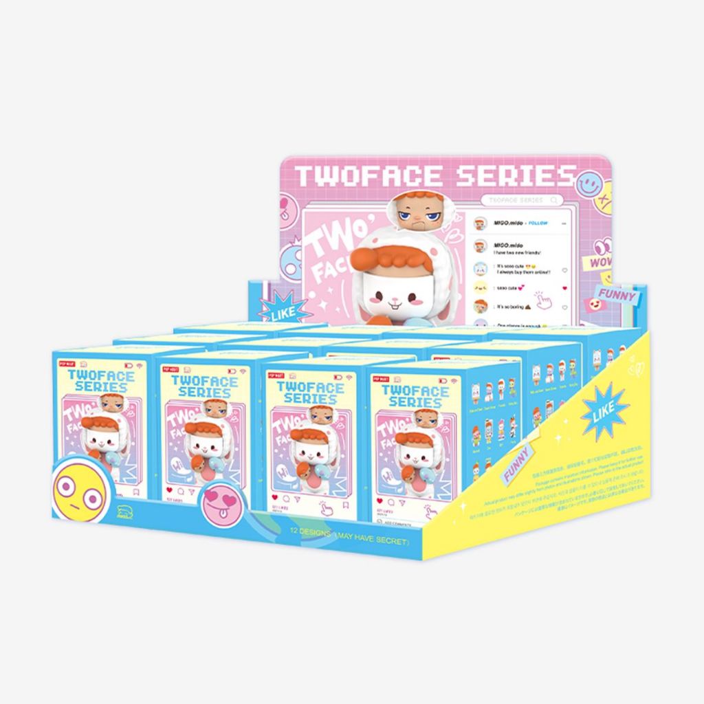 [Lift box] Random box POP MART MIGO Twoface Series whole set Unwrapped ...