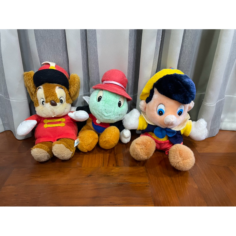 Tokyo Disney Resort Pinocchio Jimmy Cricket Timothy Vintage defect Old ...