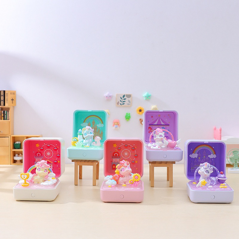 Model Music box: box Dreamy Pony (With Lights + Music) | Shopee Philippines